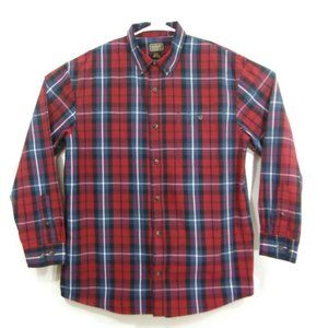 schmidt | Shirts | Ce Schmidt Work Wear Red Plaid Button Down Shirt ...